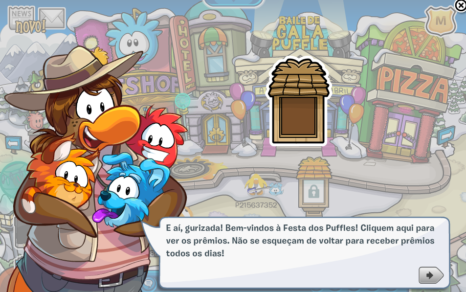 Guia completo da Festa dos Puffles! - Designer Turma do Selo