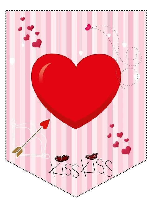 Tareitas: BANDERIN PARA SAN VALENTÍN