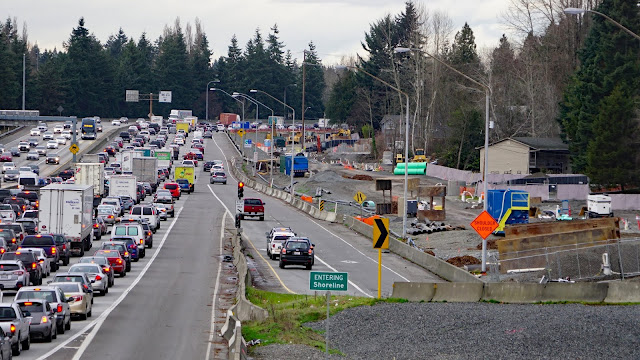 Shoreline Area News: Site prep continues for the Shoreline transit stations