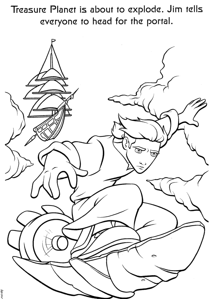 Treasure Planet Coloring Pages ~ Coloring Pages