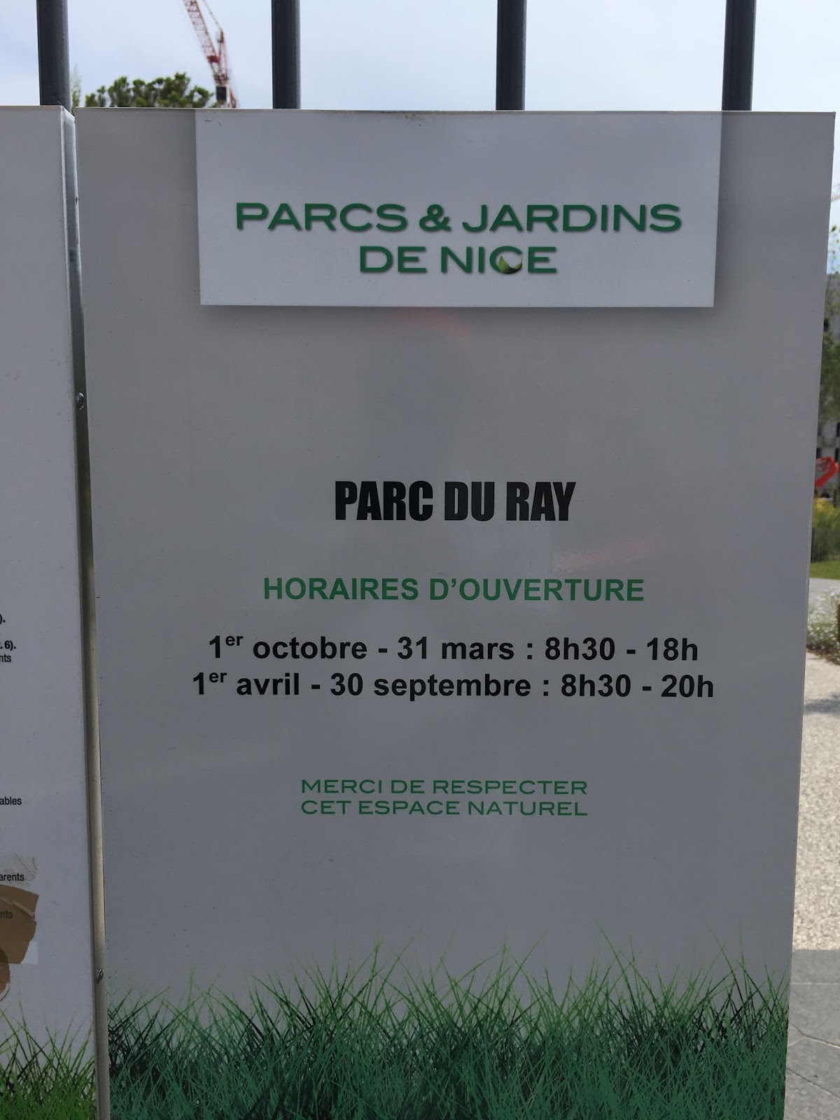 Aires de jeux du 06 (Alpes Maritimes): Parc du Ray, Nice