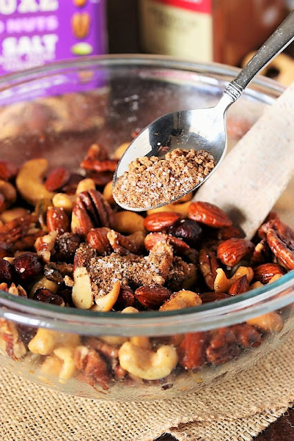 Barbecue Roasted Mixed Nuts | The Kitchen is My Playground
