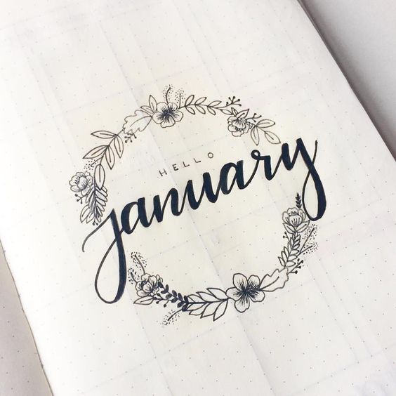 Bullet Journal: 10 ideias de Capas para Janeiro - BLOG ALINE RIBEIRO