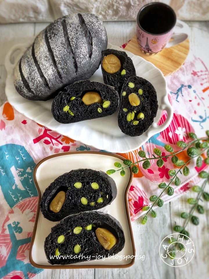cathy's joy: Squid Ink Bread