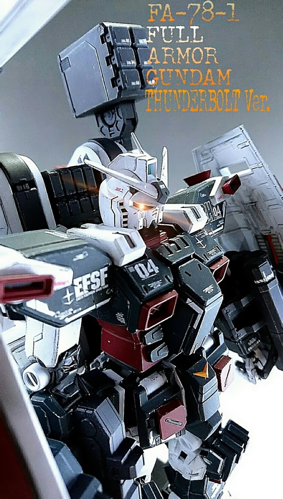 GUNDAM GUY: MG 1/100 Full Armor Gundam Ver. Ka [Gundam Thunderbolt ...