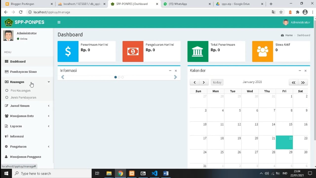 Aplikasi Pembayaran Spp Sekolah Berbasis Web - PenaHoster Aplikasi Pembayaran Spp Sekolah Berbasis Web - PenaHoster