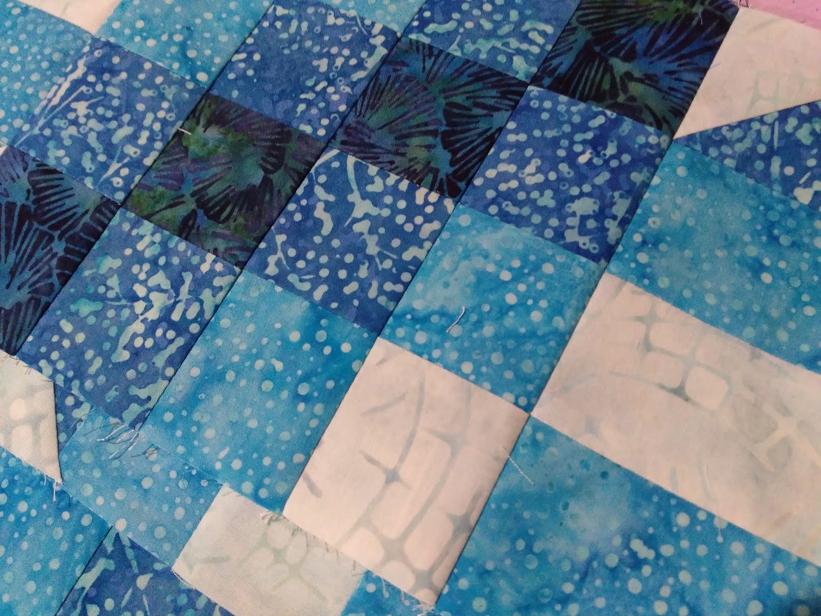 Canuck Quilter: Mostly Clear mostly done