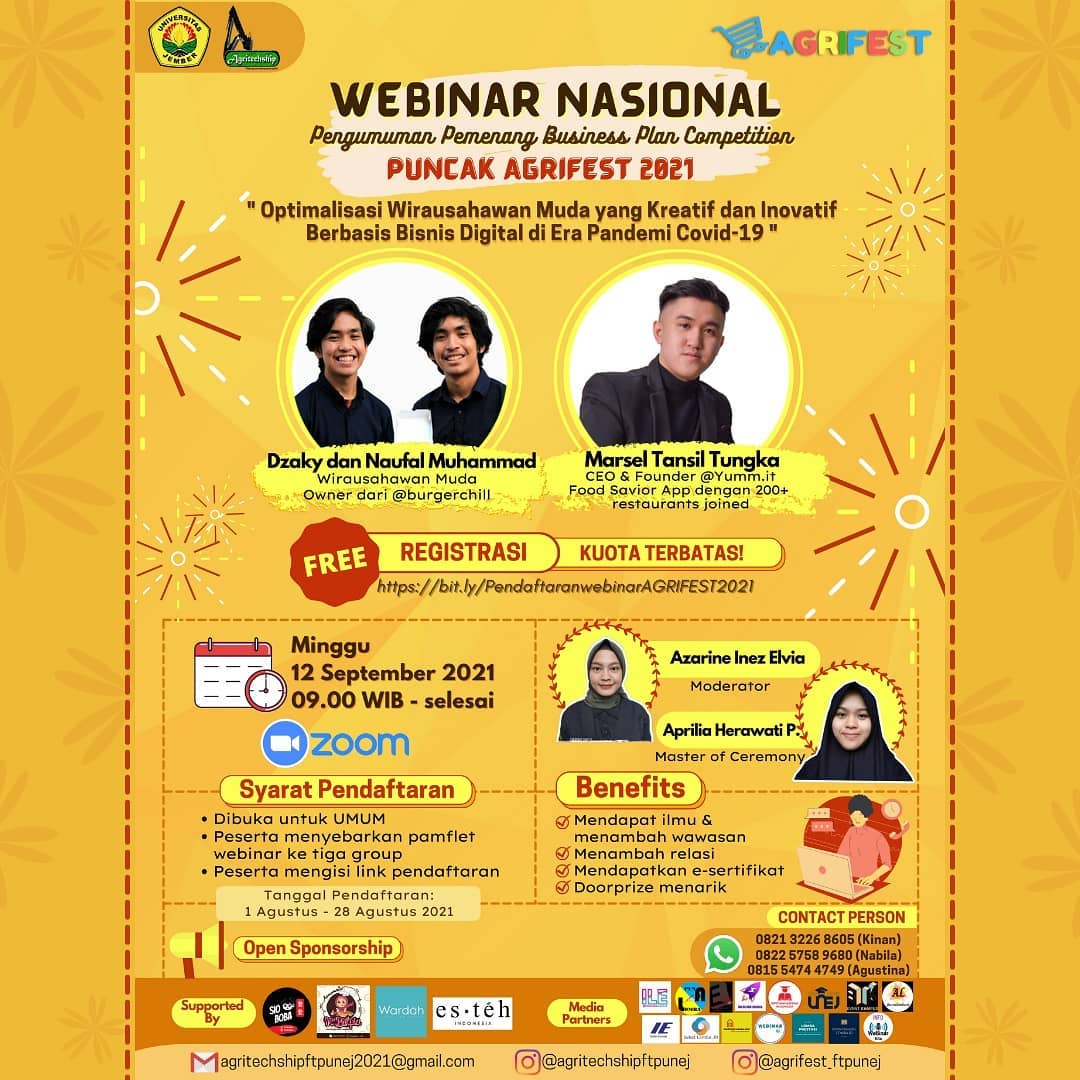 Info Webinar Gratis +Sertifikat Bulan September Oktober 2021 ...