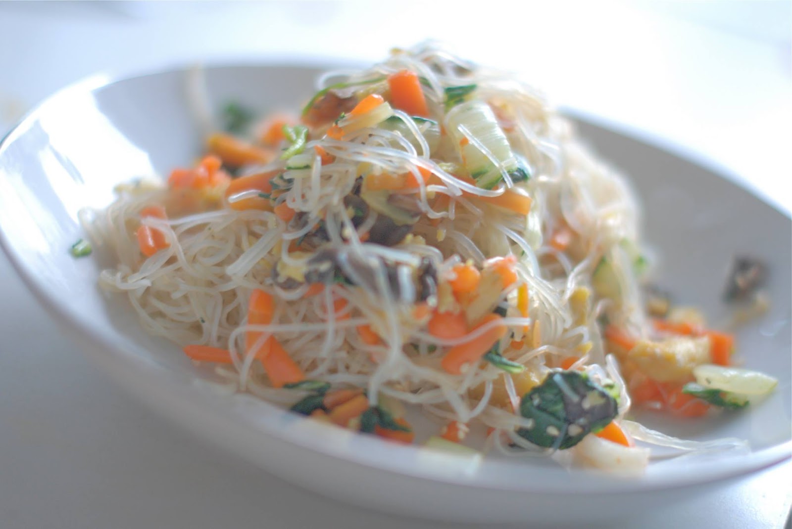 Chapchae - Koreanisches Glasnudelgericht