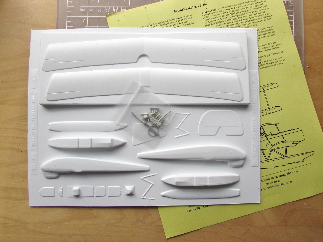 Friedrichshafen F.F.49c, a civil cabin conversion based on the 1/72nd ...