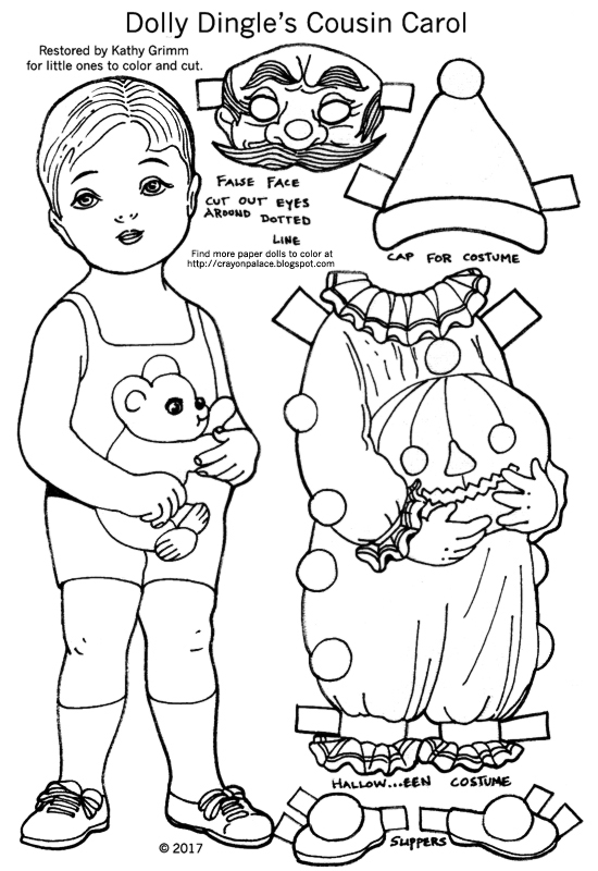 Crayon Palace: Color in Dolly Dingle's Cousin Carol