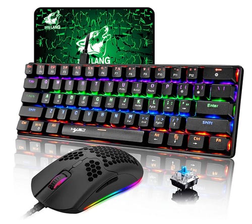 Review ZIYOU LANG 60% Mechanical Gaming Keyboard and Mouse Review ZIYOU LANG 60% Mechanical Gaming Keyboard and Mouse