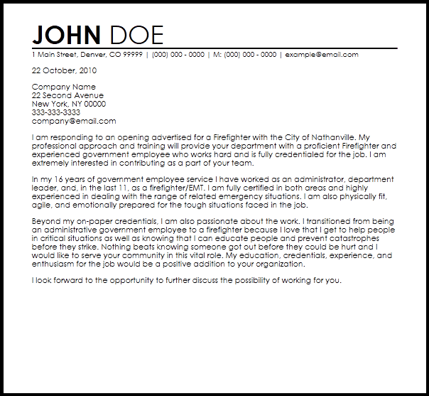 Cover Letter For Government Employment Sample Letter cover-letter-for-government-employment-sample-letter
