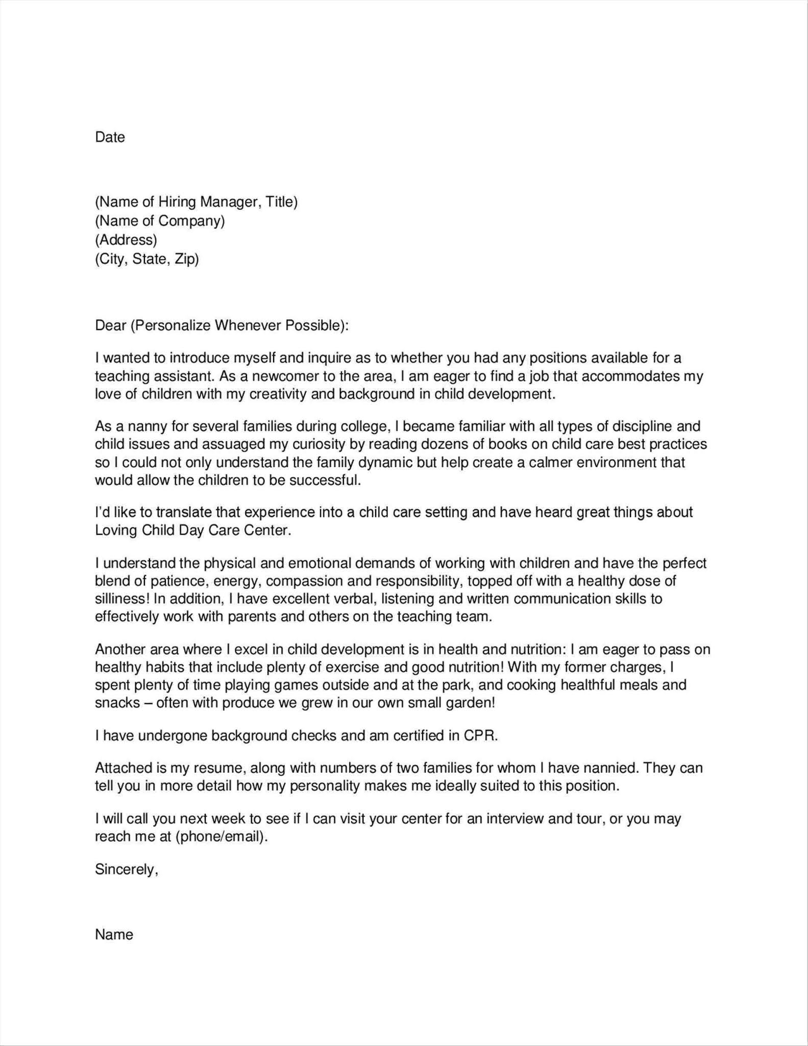 No Teaching Experience Cover Letter Sample Sample Letter no-teaching-experience-cover-letter-sample-sample-letter