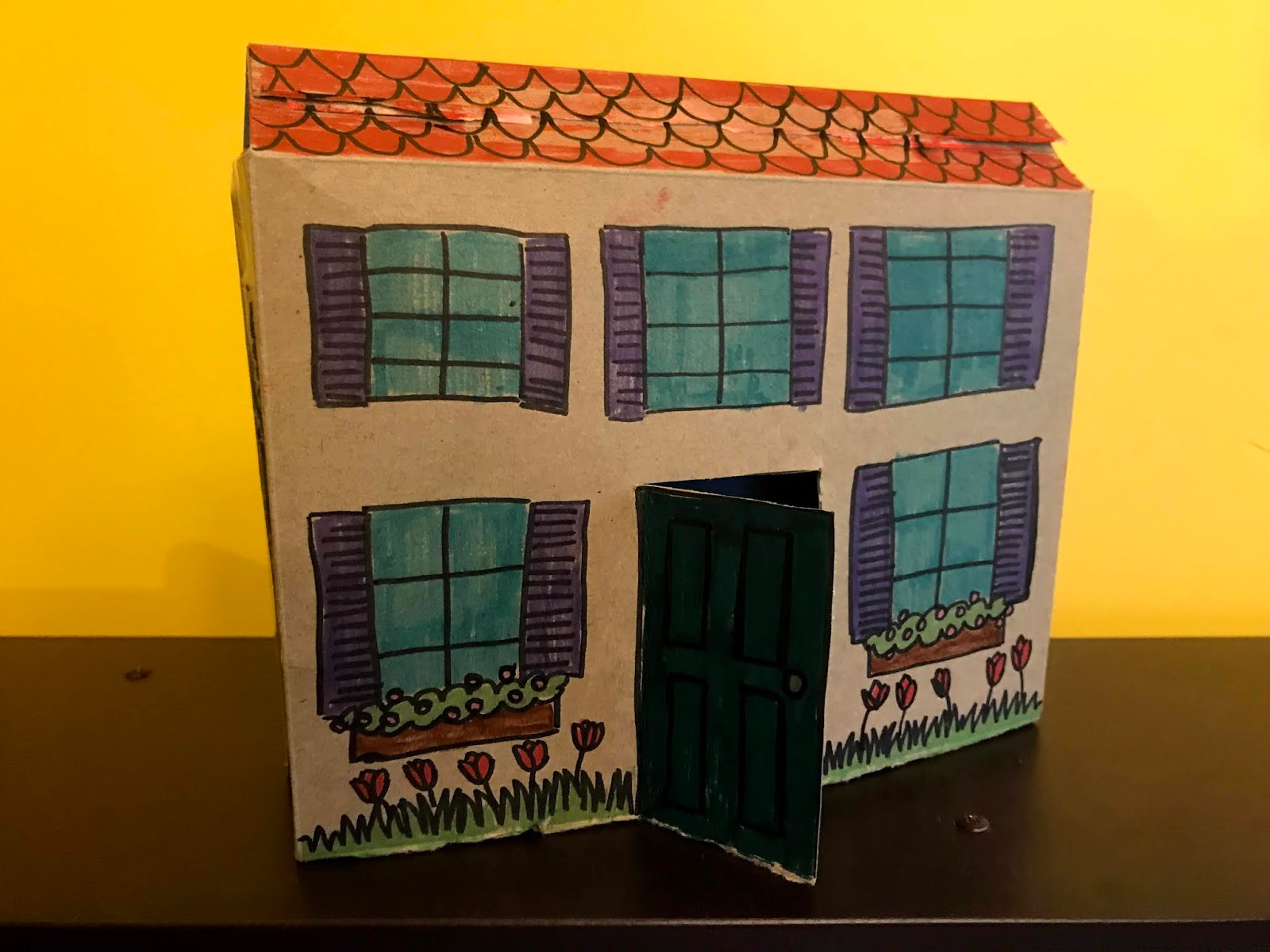 Recycled Box Houses!