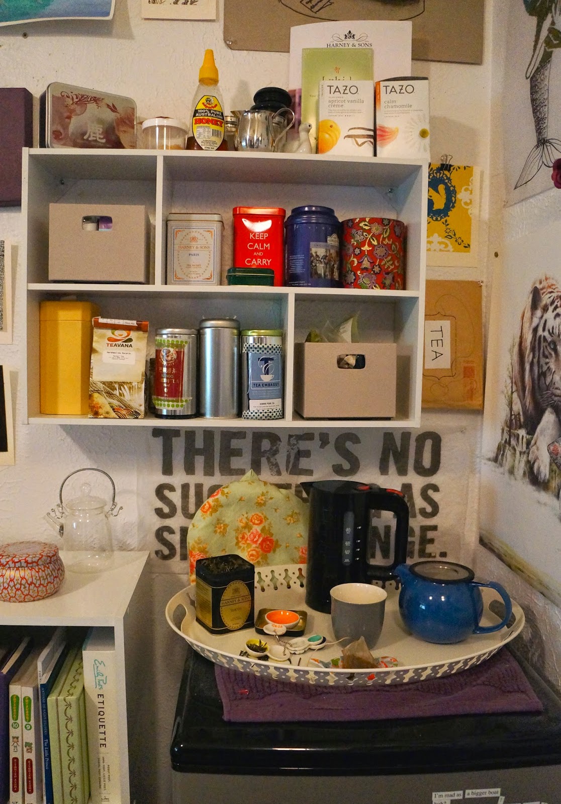 Dear Miss Kellie,: Tea Corners PART 1: Necesssities