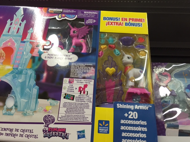 Walmart Combines Crystal Empire Castle With Shining Armor | MLP Merch