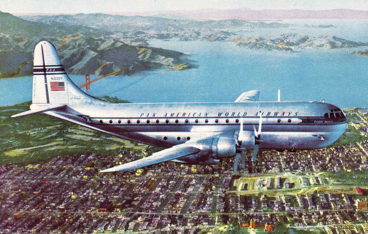 Sundry Collectibles: Pan Am Clipper - Boeing 377 Stratocruiser