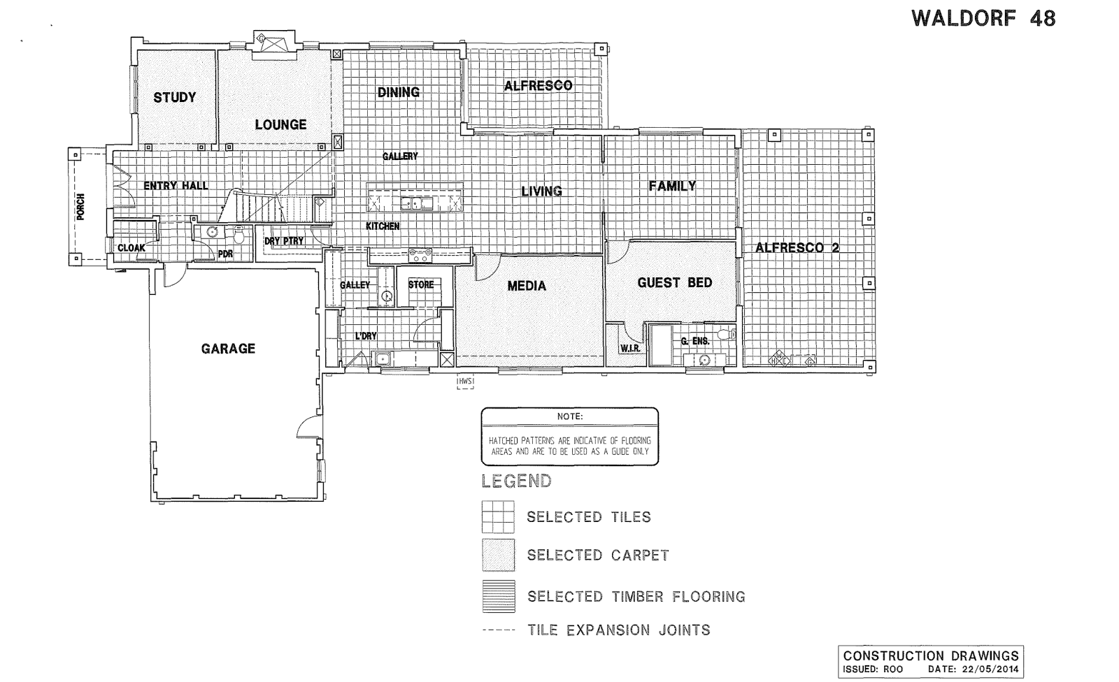 Floor Plan and Elevations ~ Building the Waldorf 48 with Porter Davis