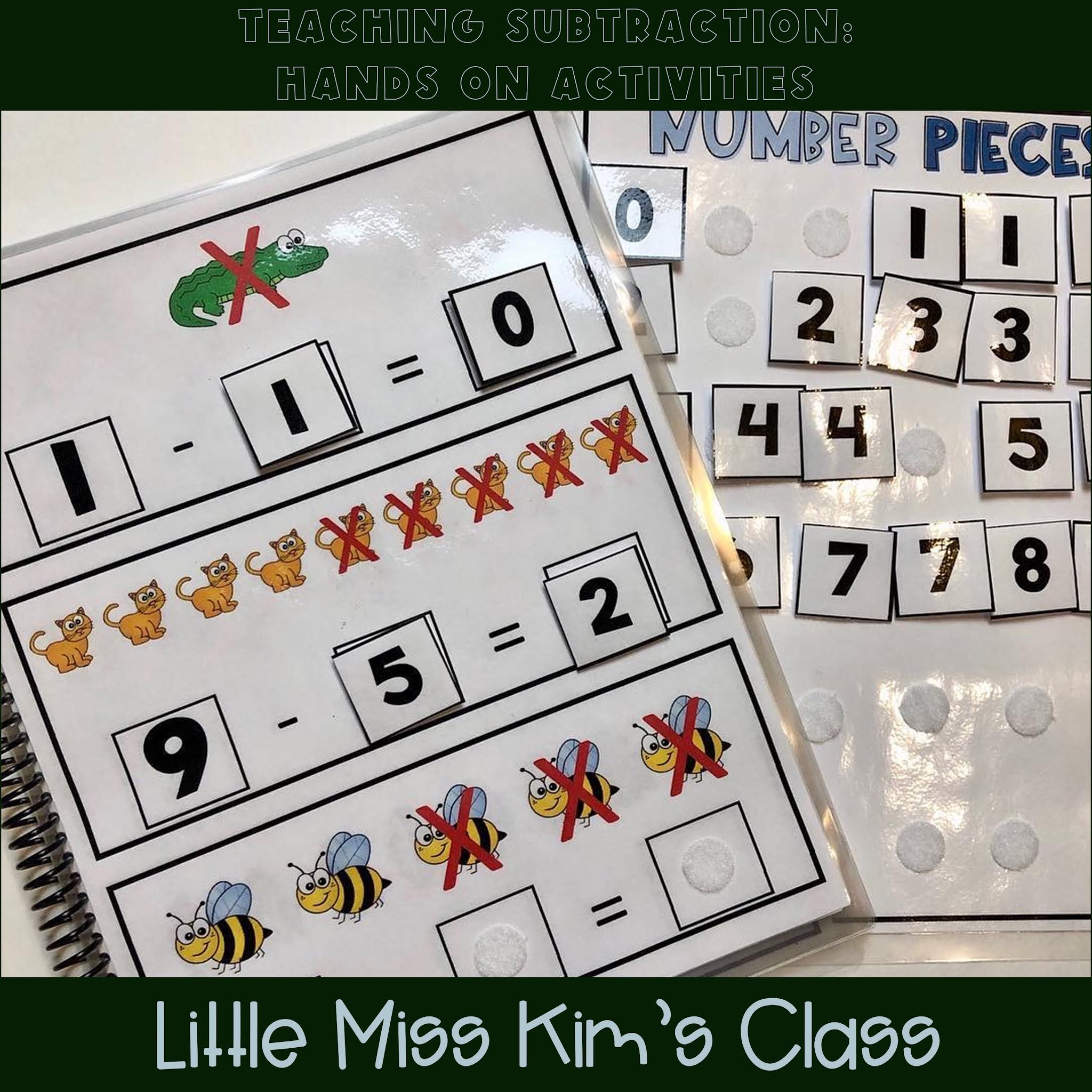 Little Miss Kim's Class: Activities & Freebies for Teaching Subtraction