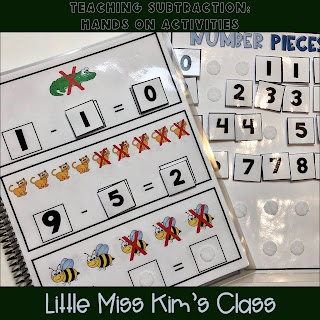 Little Miss Kim's Class: Activities & Freebies for Teaching Subtraction