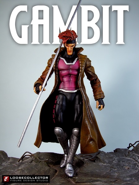Loosecollector Custom Figures Archive: Gambit (7" Marvel Select)