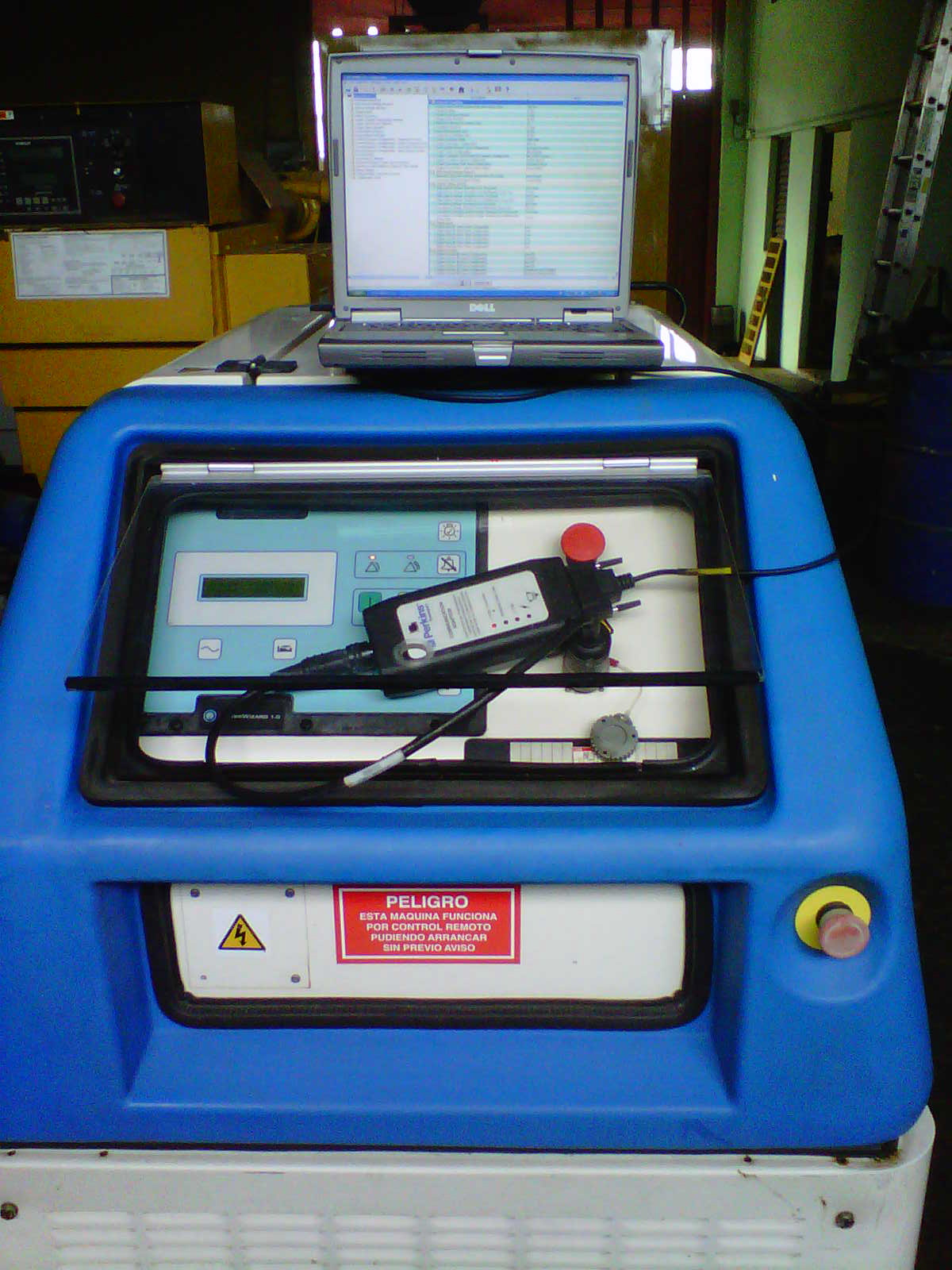 PLANTAS ELECTRICAS Y MAQUINARIAS: Diagnostico Computarizado panel Power ...