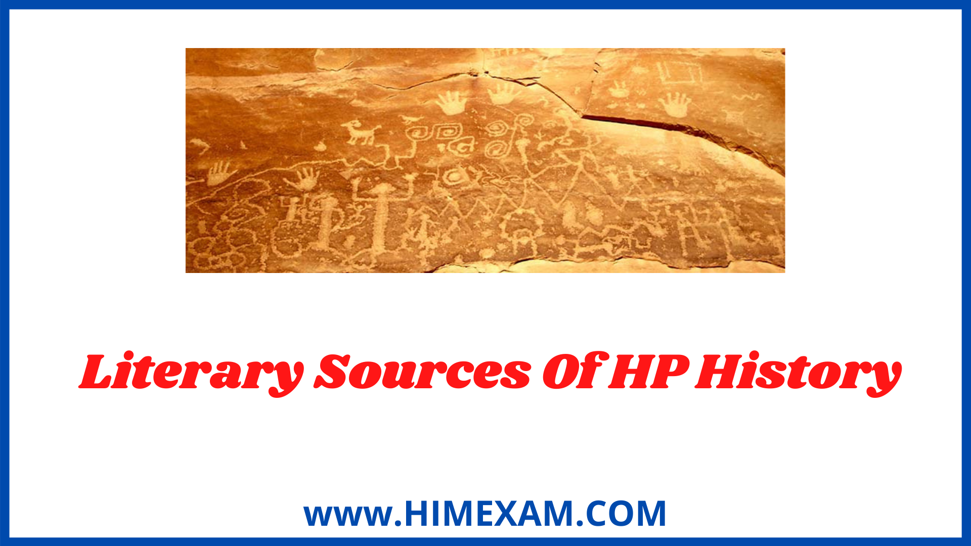 Literary Sources Of HP History - Himexam.com