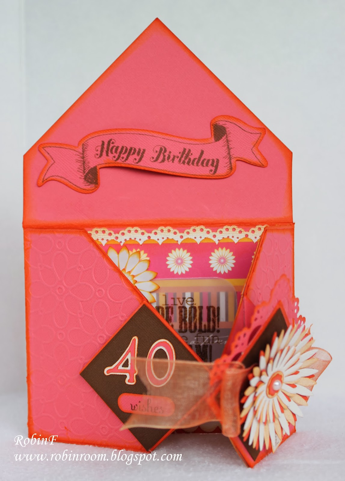 Robin s Room Envelope Birthday Card Robin s Room Envelope Birthday Card