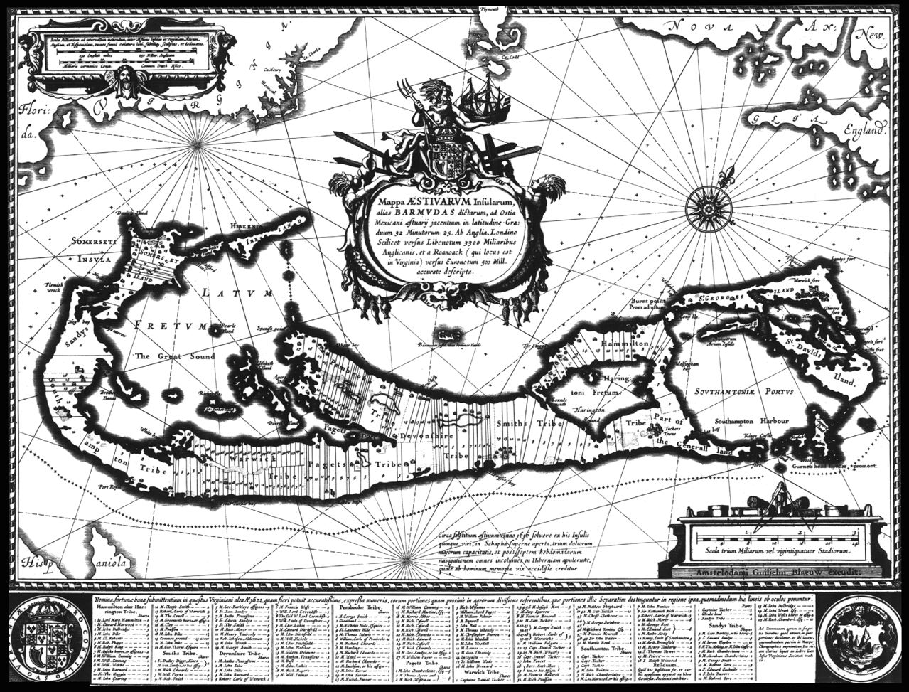 Bermuda: Old maps