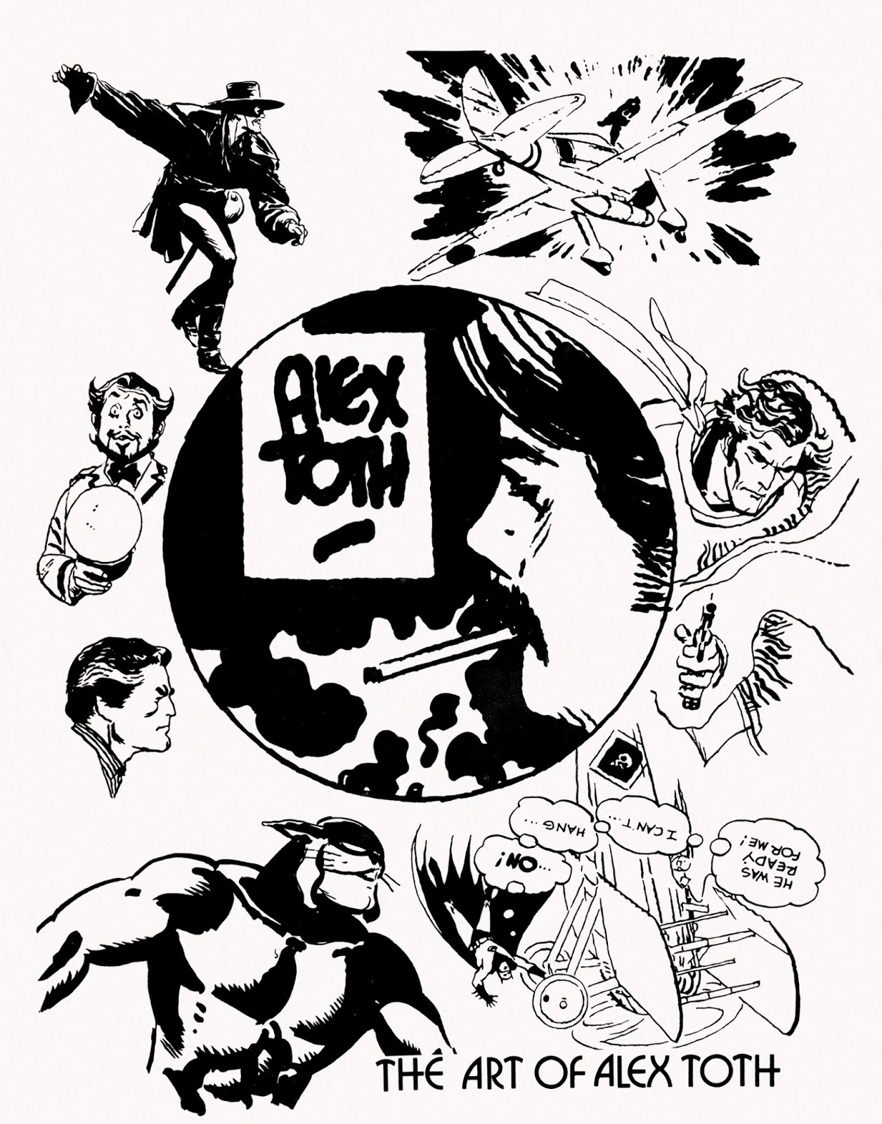 Old-fashioned Comics: The Art of Alex Toth - Feature Associates (1977)