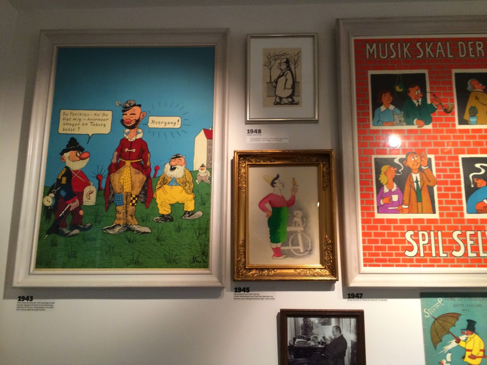 Nytt från Kallhäll: Storm P Museet