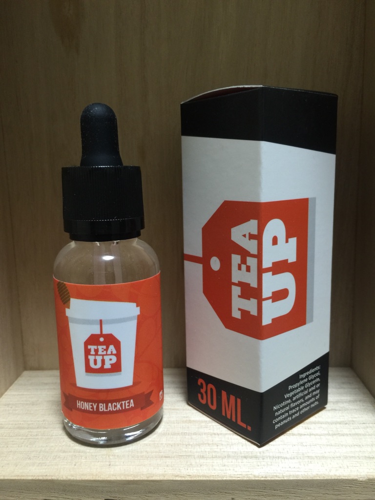 種馬☆ダイナマイト: 【VAPE】Tea Up Vapory→Honey Black Tea【リキッドレビュー】