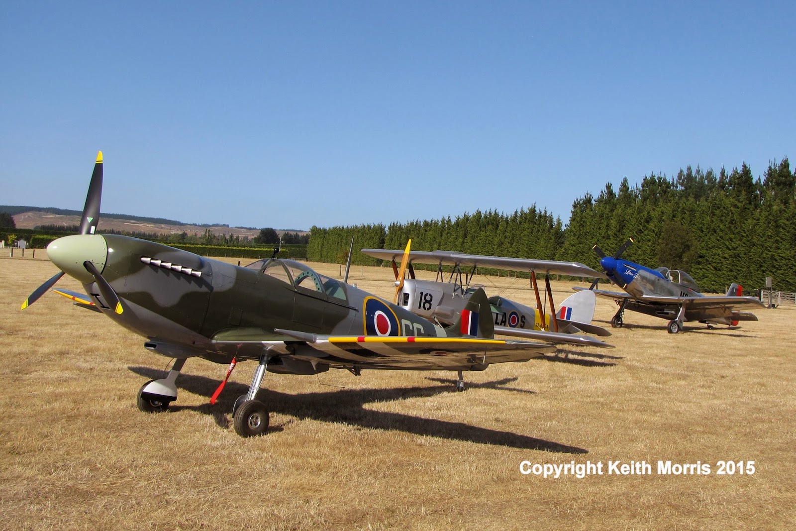 NZ Civil Aircraft: Supermarine Spitfire Mk 26B and Other Aircraft at ...