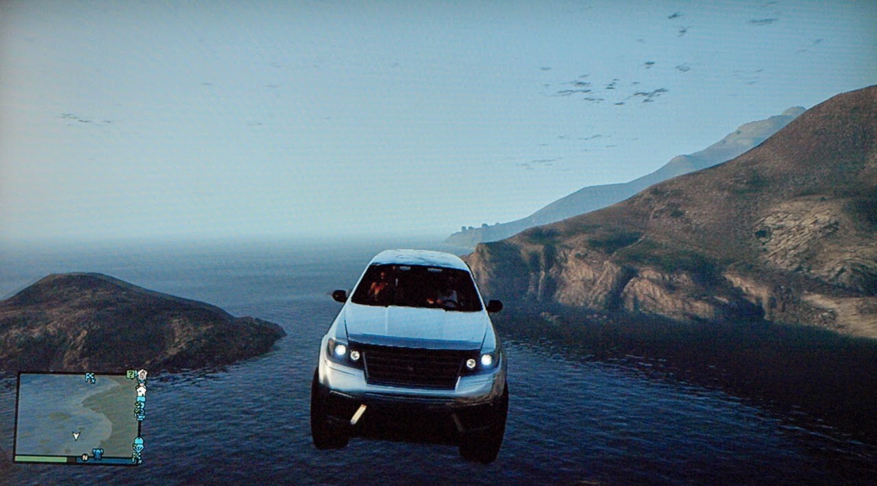 GTA V Screenshot Blog: Online Shenanigans Pt 2. -- The Flying Car