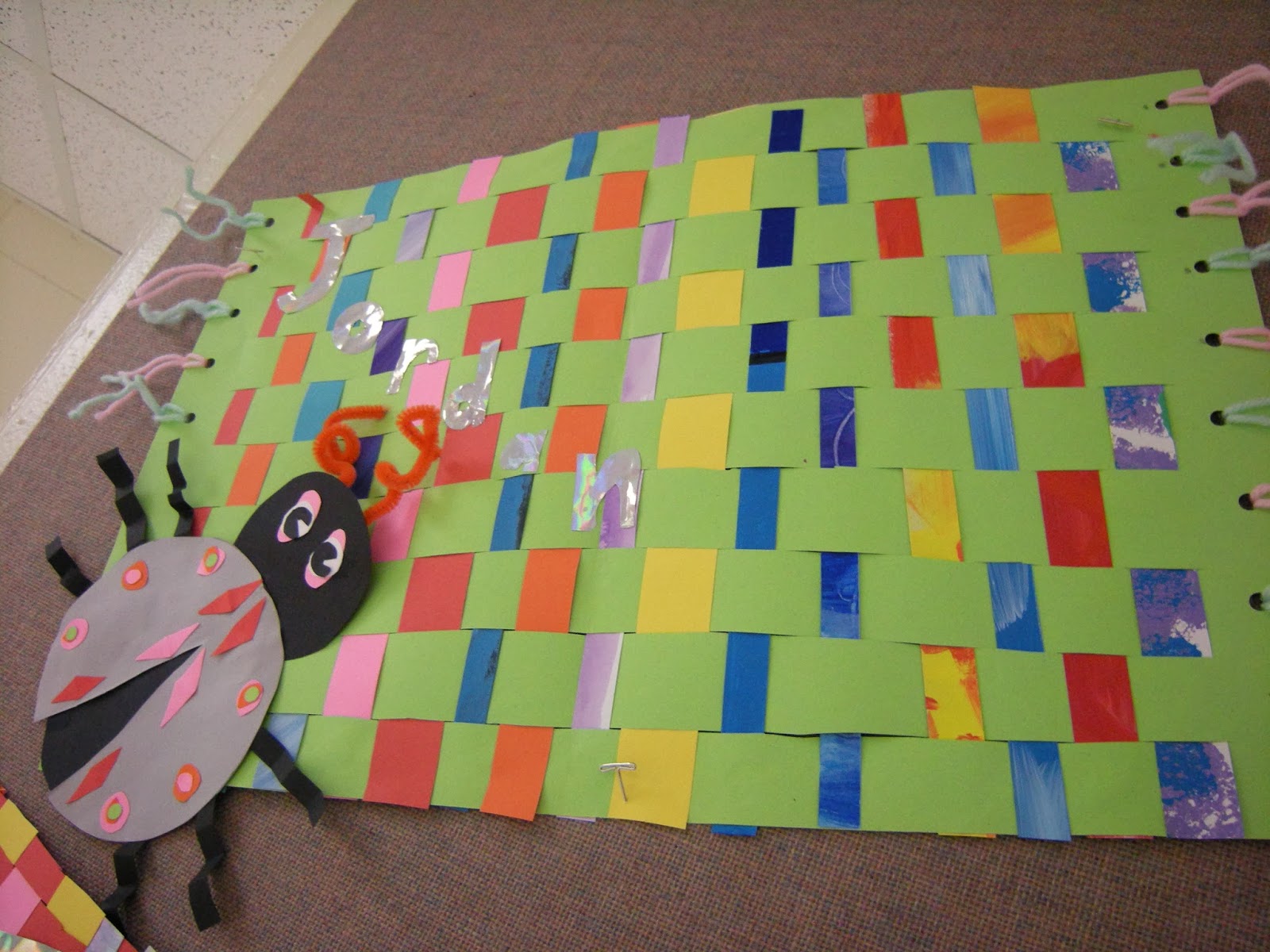 Artolazzi: Bug on a Rug Weaving