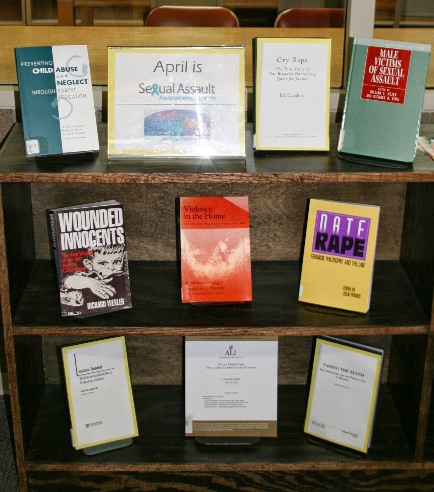 Prairie Law Blog: New Law Library Displays for April