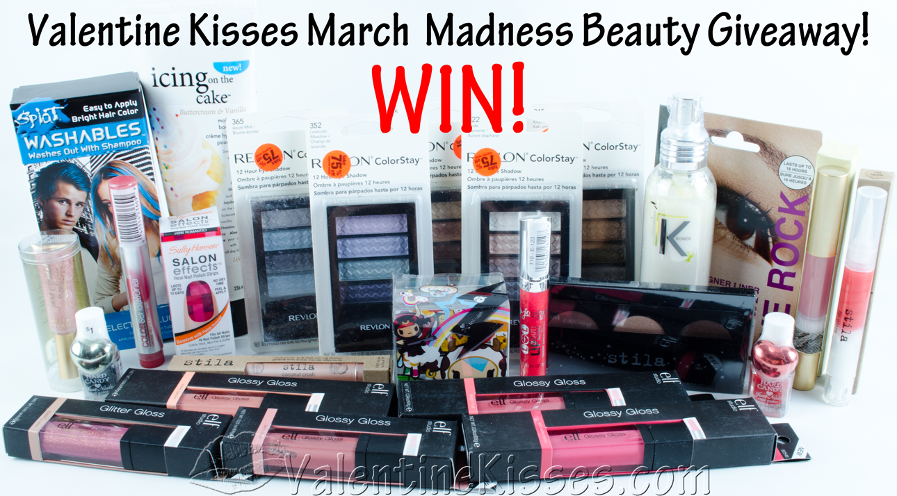 Valentine Kisses: GIVEAWAY: My March Madness Beauty Giveaway!