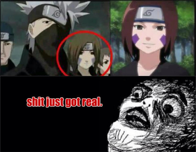 Funny Naruto Meme - Manga Memes: O.M.G its Rin!!!!