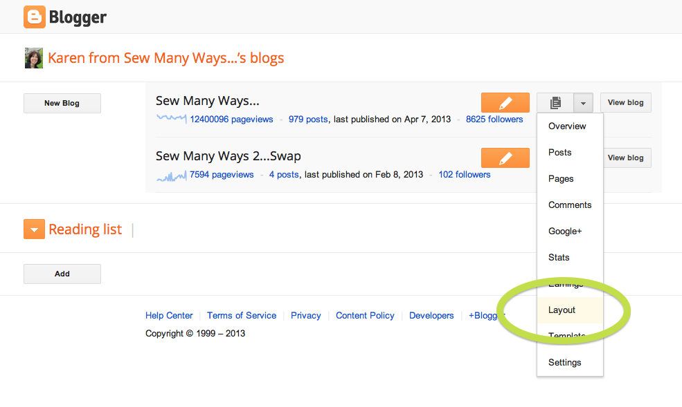 Sew Many Ways...: Blogging Tip...How To Add a Poll Question to Your Blog