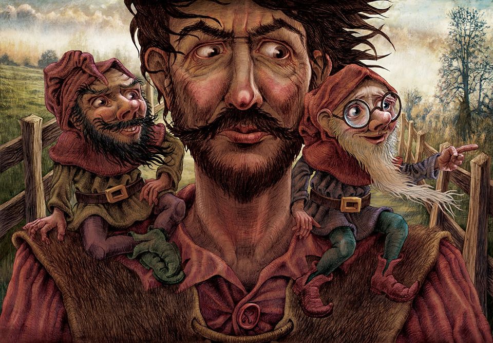 Pinzellades al món: Il·lustracions d'Alicja Kocurek: donyets, nans ...