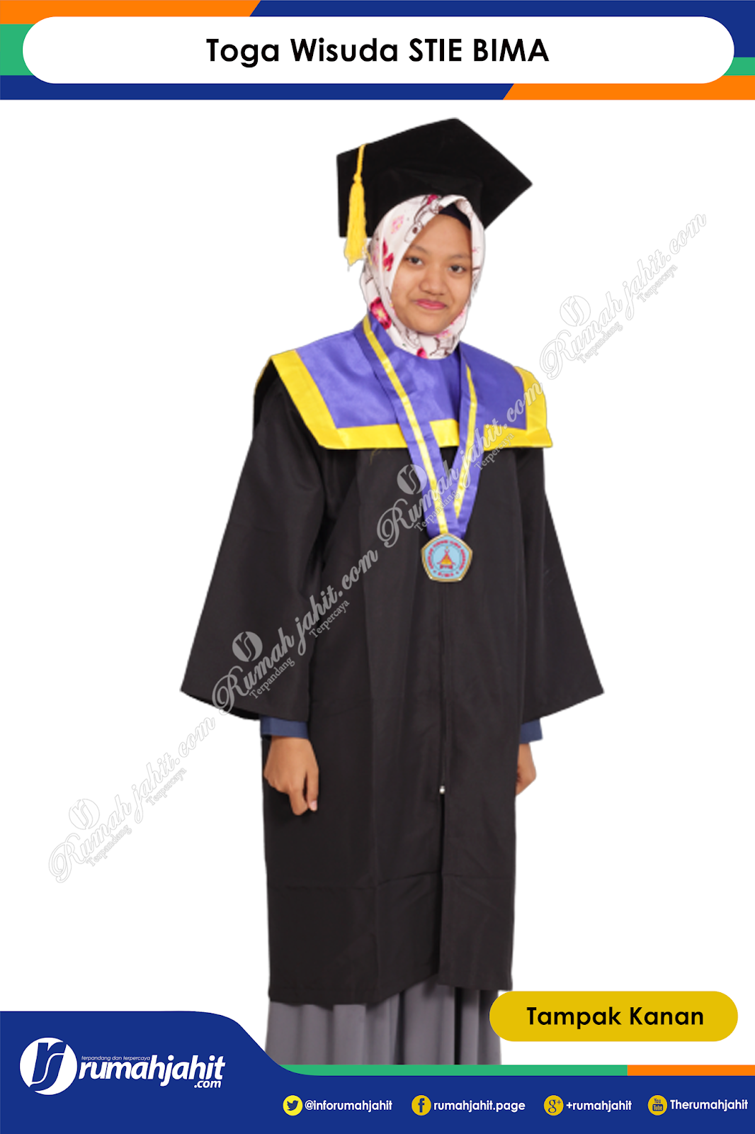 Toga Wisuda STIE BIMA