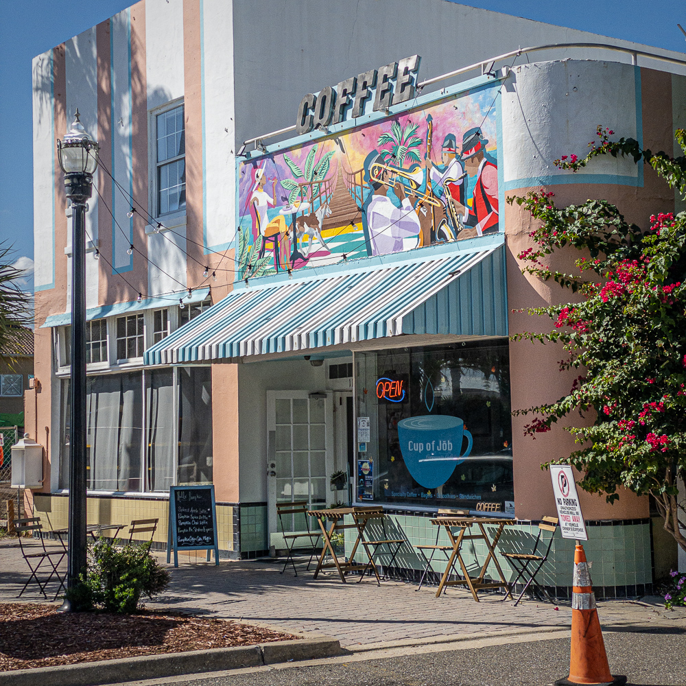 A Second Look: Colorful coffee shop