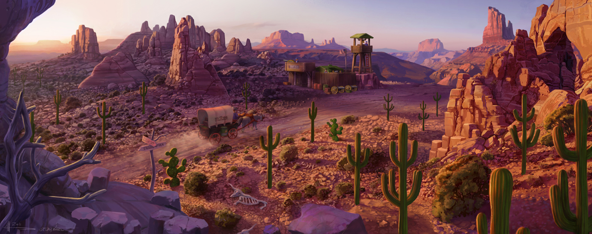 alexander lindner concept art and illustration: Playmobil® "Western ...