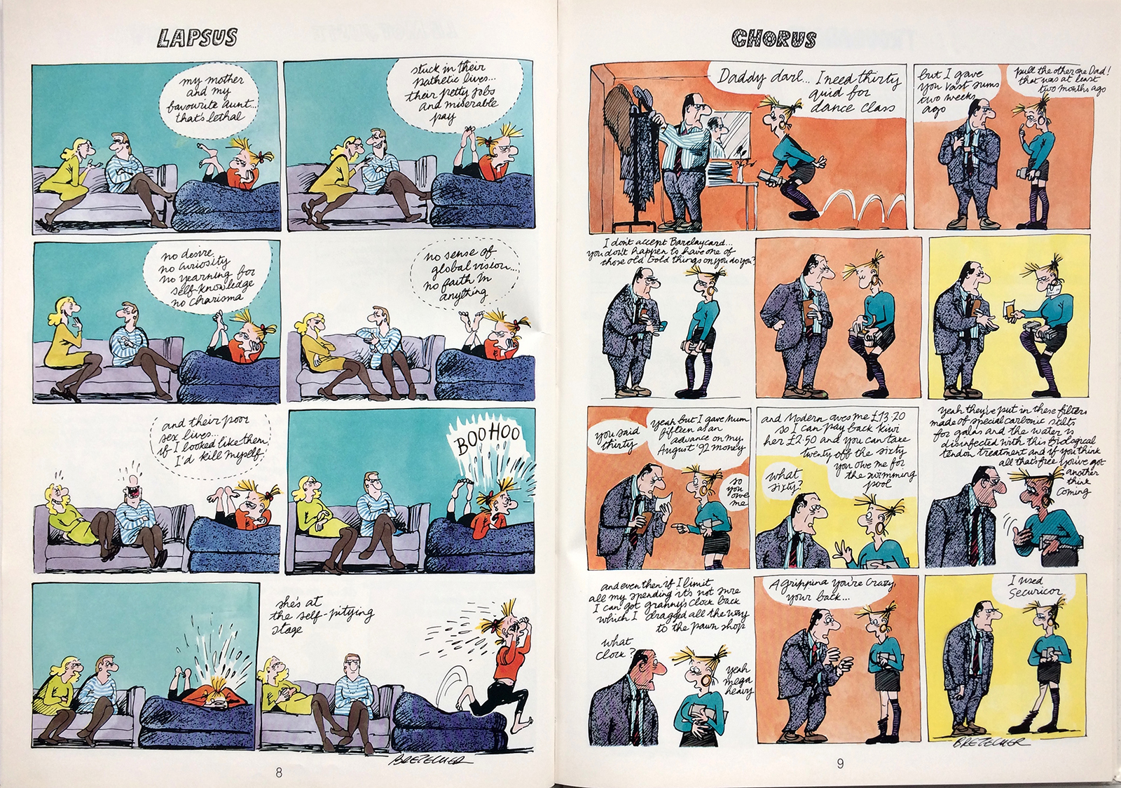 Mike Lynch Cartoons: Claire Bretécher 1940 - 2020