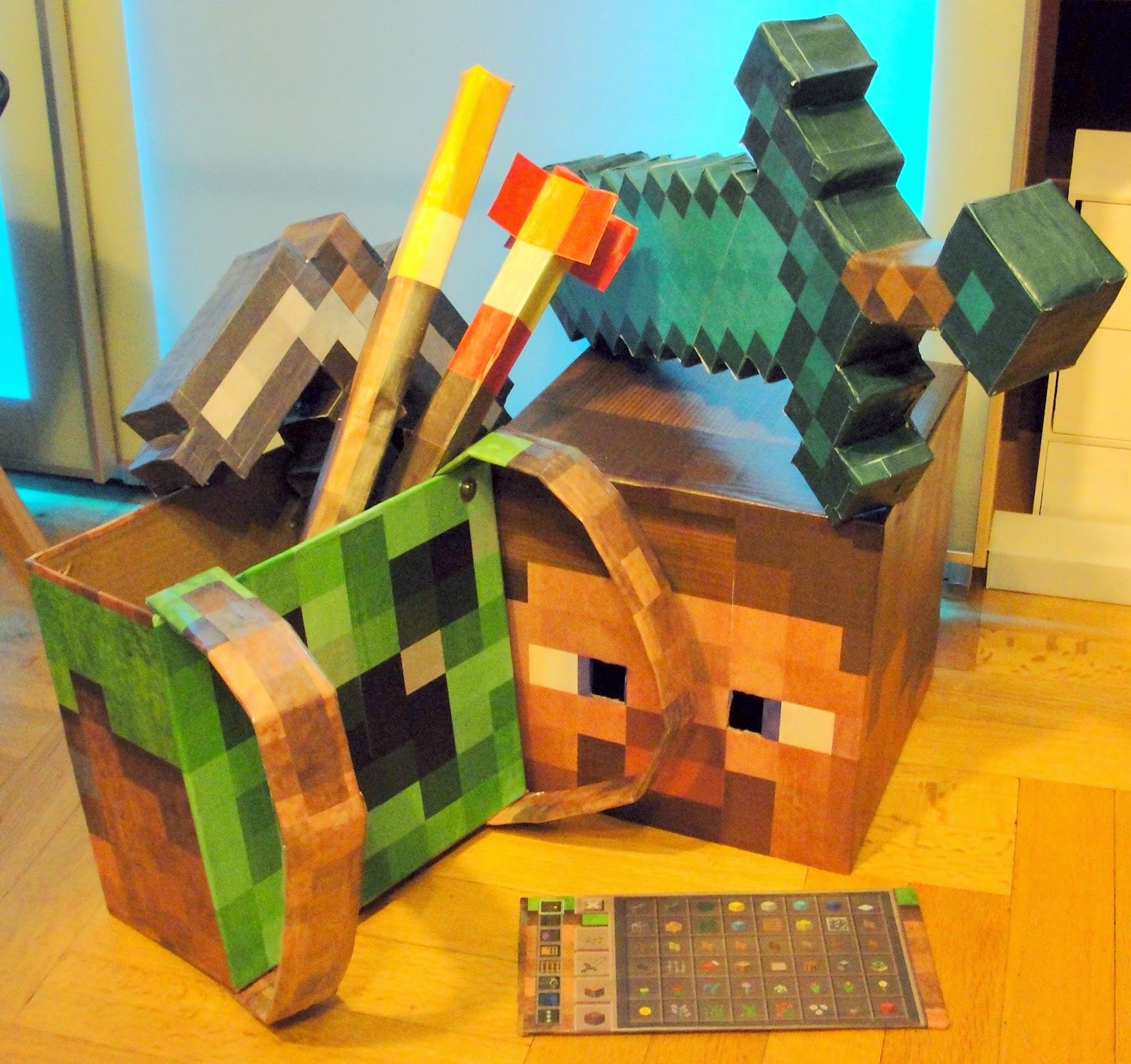 Minecraft jelmez készítése | blog.sancho.hu