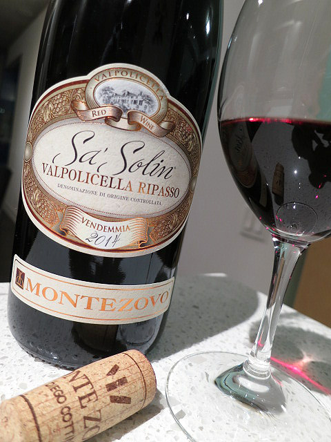 Monte Zovo Sa' Solin Ripasso Valpolicella 2014 (Veneto) - Wine Review