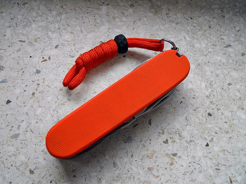 Andrzej Woronowski Custom Knives: Victorinox Swiss Army Knife scales 1