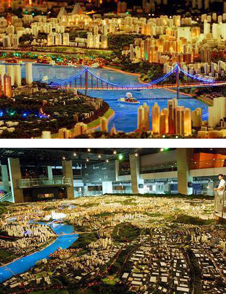Golden Nuggets: 10 Awesome Miniature Crafted Cities