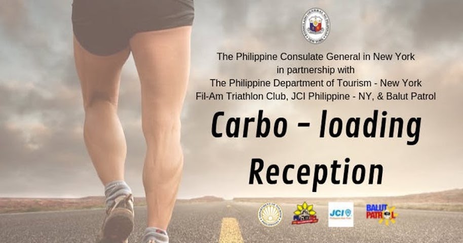 Balitang New York : Carbo-loading Reception for Filipino Runners in the ...